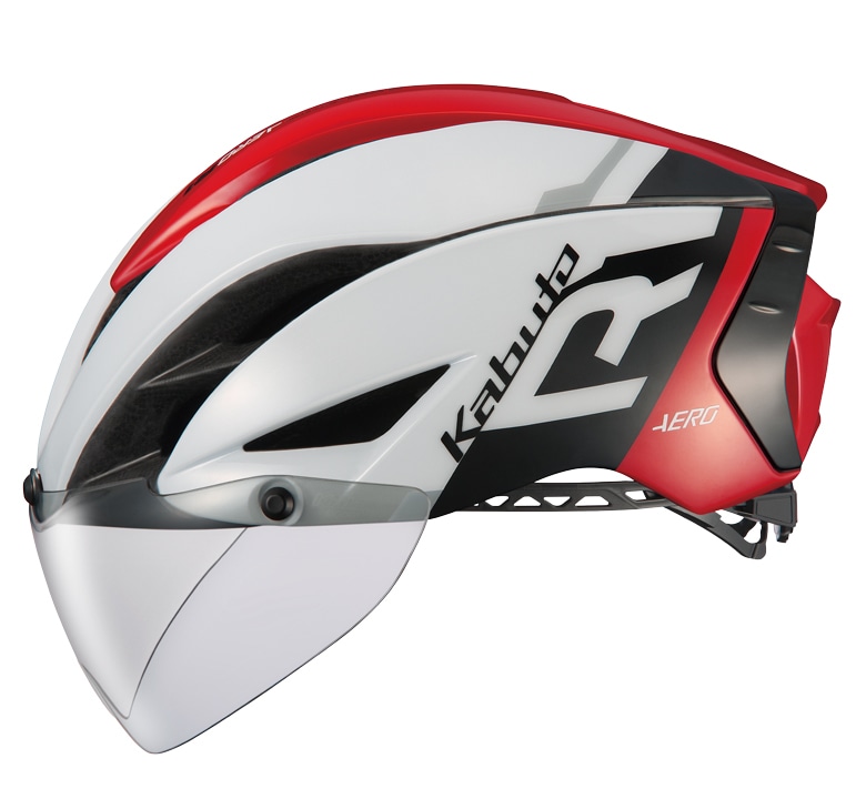 OGK KABUTO ( オージーケーカブト ) AERO-R1 G-1ホワイト/レッド XS/S | 自転車・パーツ・ウェア通販 | ワイズロードオンライン