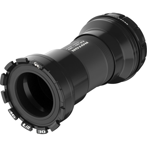 ROTOR SYSTEM ( ローターシステム ) BB（ボトムブラケット） PF4630 BBRIGHT STEEL ブラック 79mm ...