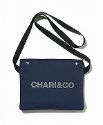 CHARI&CO ( チャリ アンド コー ) BOLD LOGO SACOCHE ネイビー | 自転車・パーツ・ウェア通販 | ワイズロード ...